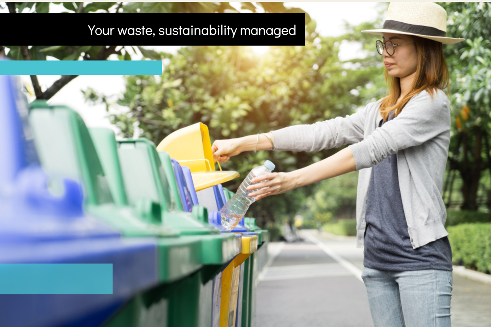 We get sustainable waste management We get sustainable waste management